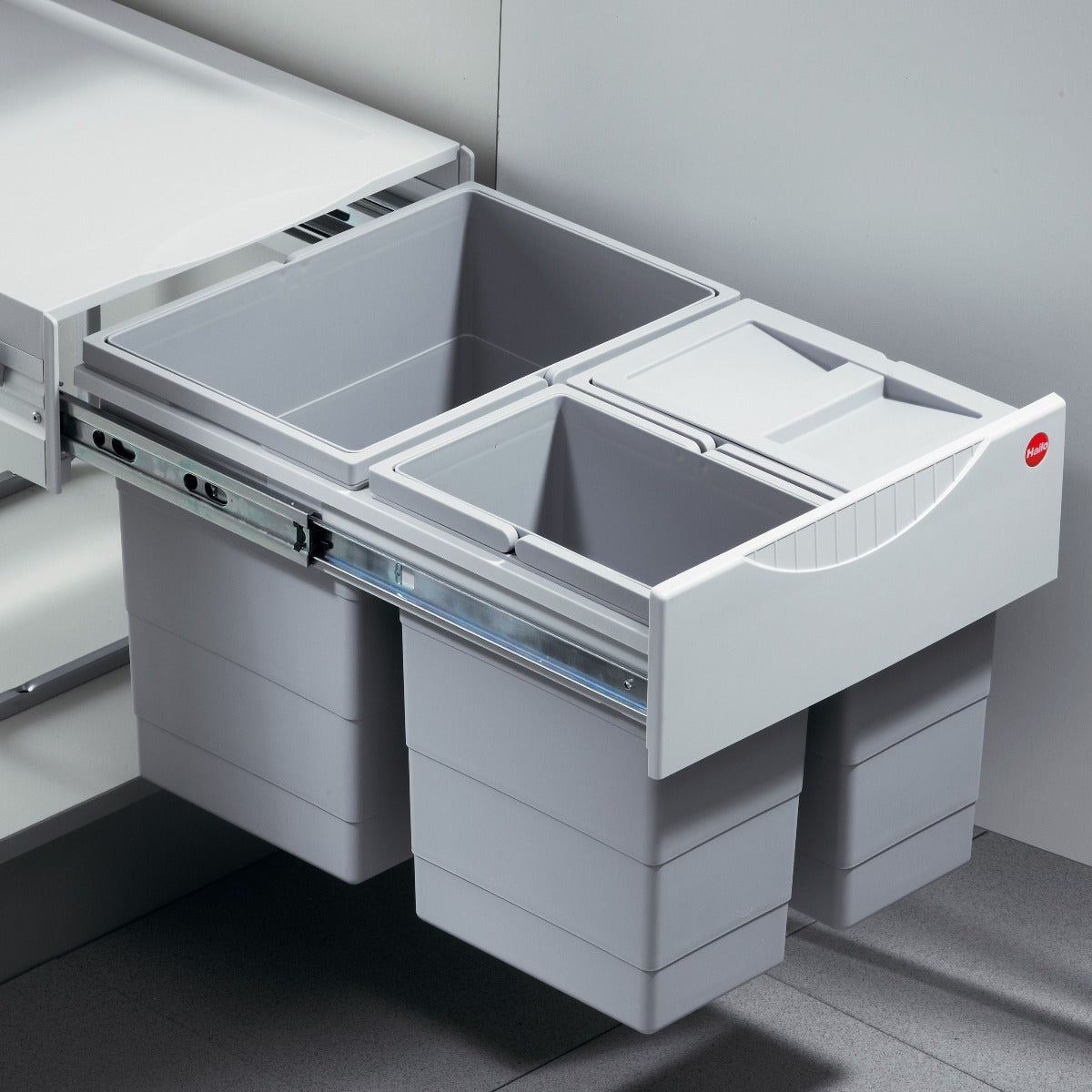 Hailo In Cupboard Bins | Pull Out and Hinged Door Bins | Binopolis Ltd