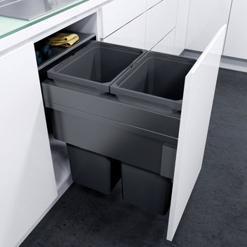Binopolis | Kitchen Bins | In-Cupboard | Recycling | One Compartment ...